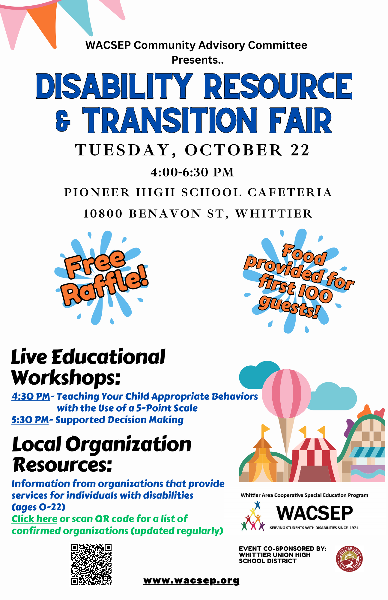 Whittier Area Cooperative Special Education Program Whittier Area ...